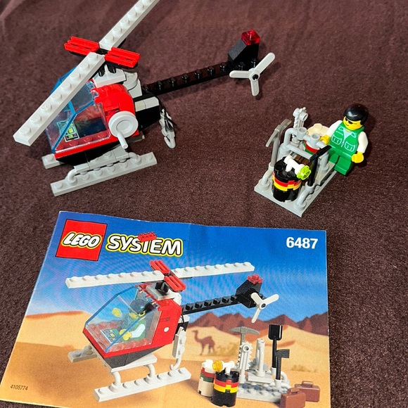 Lego | Toys | Lego Town Mountain Rescue 6487 Yr 997 | Poshmark